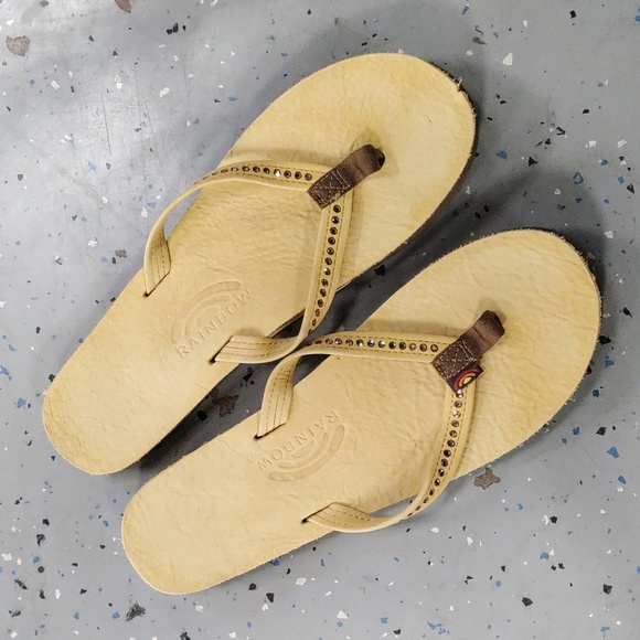 Rainbow | Shoes | Rainbow Flip Flop Sandals | Poshmark